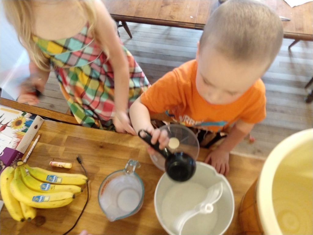 Making Ice Cream with Kids - We Six Gricks